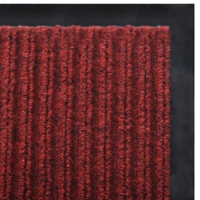 Rote PVC Türmatte 90 x 60 cm im vidaXL Trendshop | vidaXL.ch