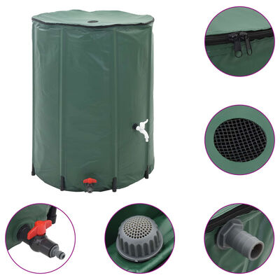 Wasserspeicher Regentonne Wassertank 250L klappbar im vidaXL Trendshop ...