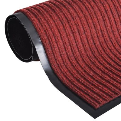 Rote PVC Türmatte 90 x 60 cm im vidaXL Trendshop | vidaXL.ch